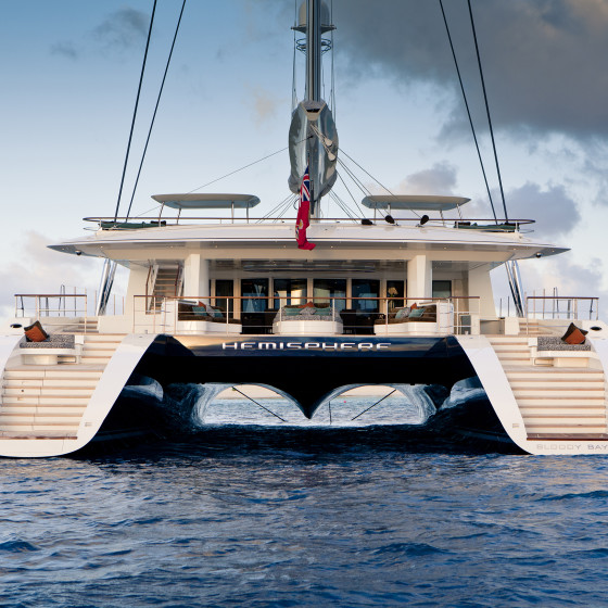 Six Days Aboard HEMISPHERE – the World’s Largest Luxury Catamaran ...