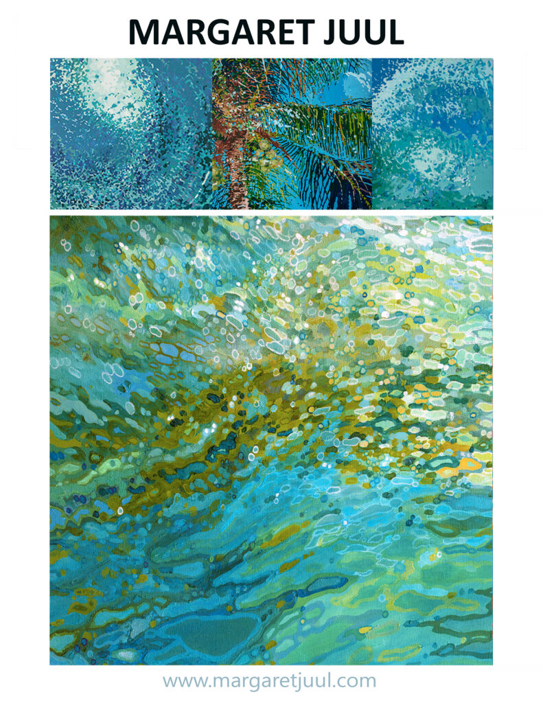 "Ray of Hope" - Original Mixed Medium Painting by Margaret Juul ...
